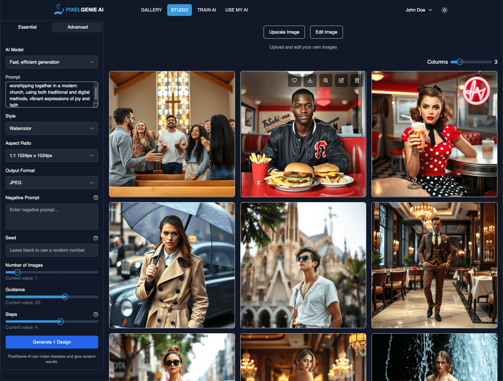 AI-Powered Image Generation